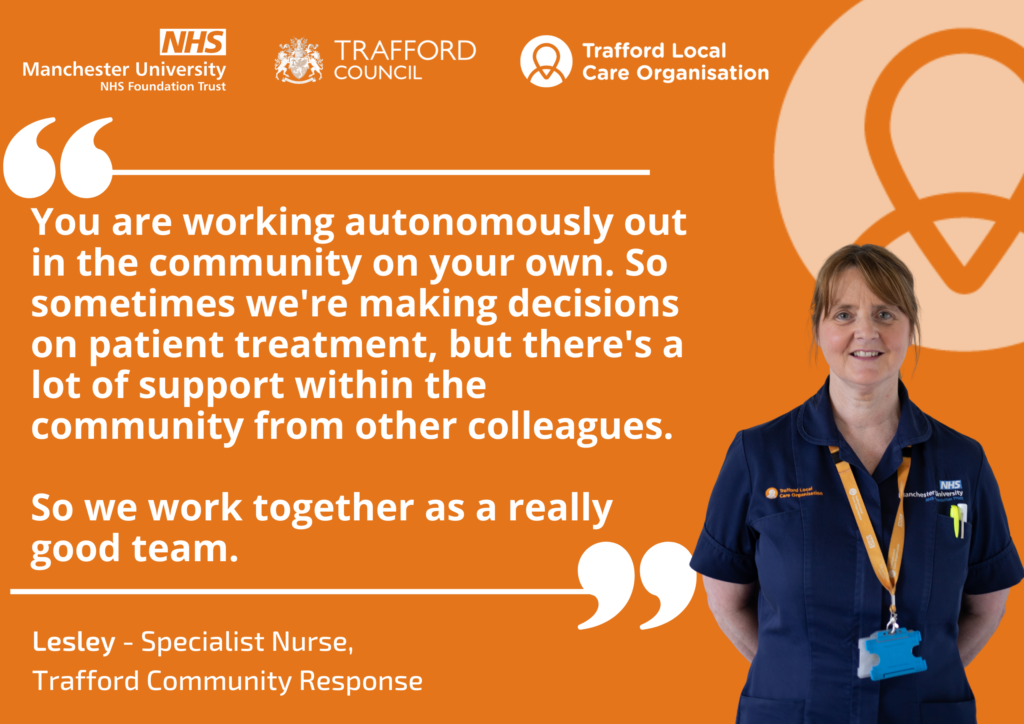 Trafford Community Response - Trafford LCO